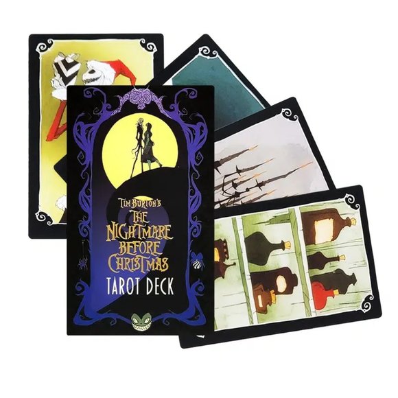 Other | New Tim Burtons The Nighmare Before Christmas Tarot Card Deck ...